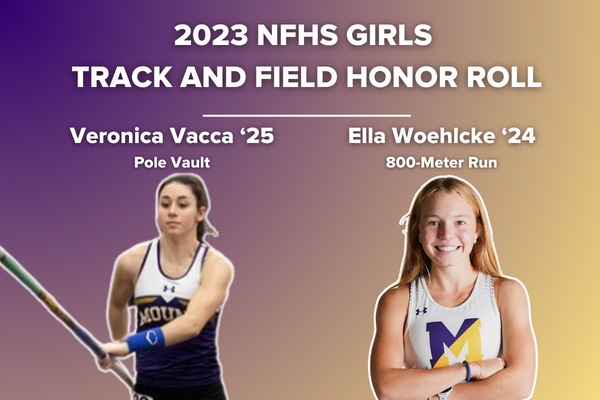 Veronica Vacca '25 and Ella Woehlcke '24 named on 2023 NFHS Girls Track ...