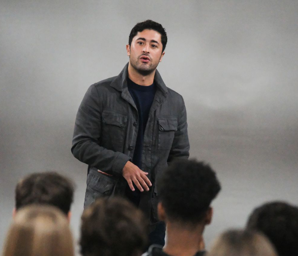 Author Matthew Bocci Speaks with US Students | Featured News