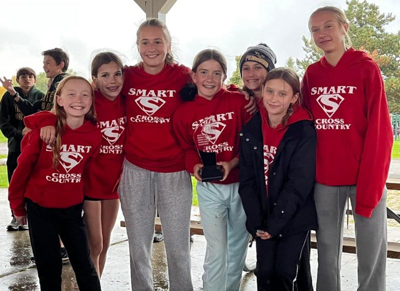 Clifford H. Smart Middle School girls’ cross country team takes home ...