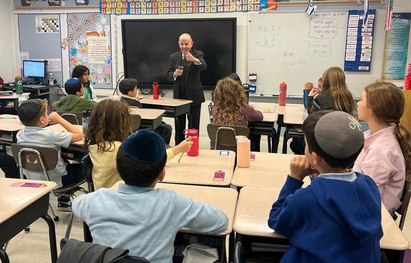 Fourth Graders Get a Special Look at Brachot With Rabbi Lookstein '49 ...