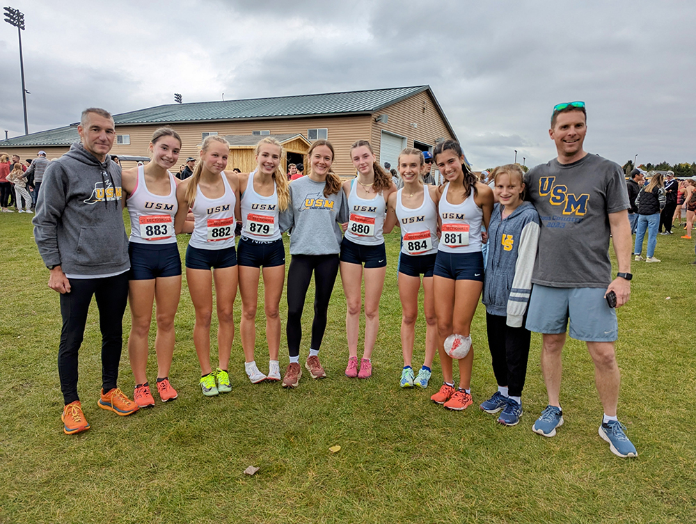 Girls' Cross Country Team Wins Sectionals, Makes School History | USM News