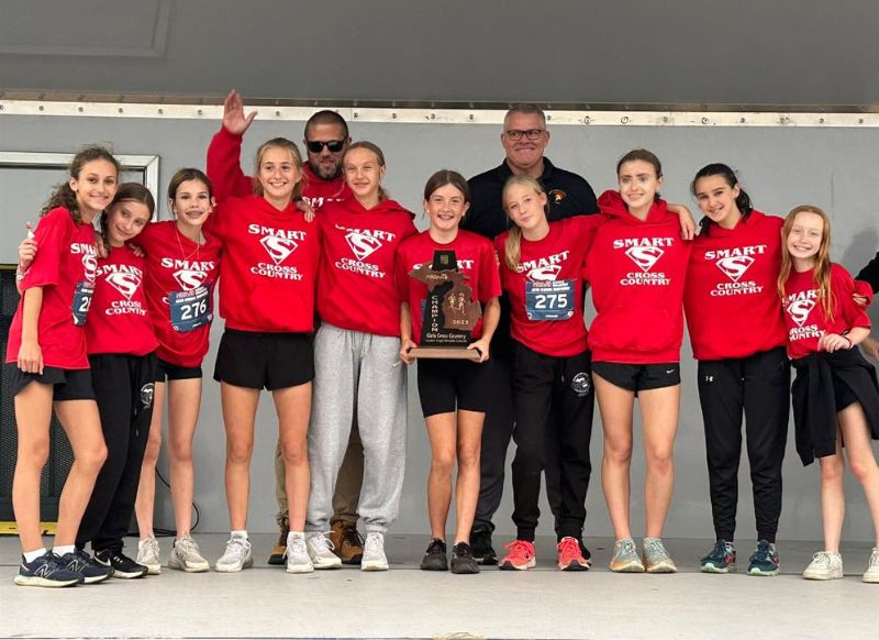 Clifford H. Smart Middle School girls’ cross country team wins regional ...