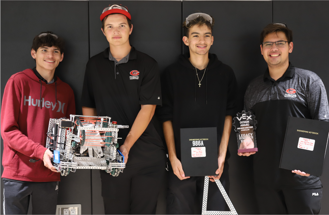 Robotics Team 986A Wins Design Award! | Post Details