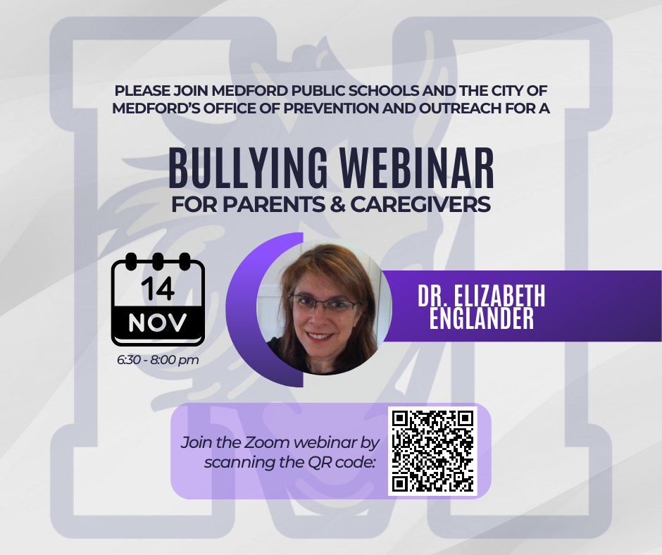 Bullying Webinar for Caregivers with Dr. Elizabeth Englander | MPS News ...