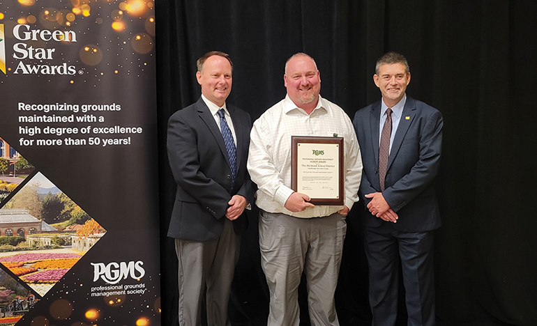 RSD Landscape Services Team Earns Award for Maintenance of School ...