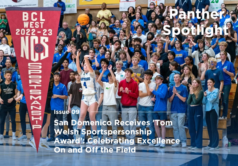 San Domenico Receives 'Tom Welsh Sportspersonship Award': Celebrating ...