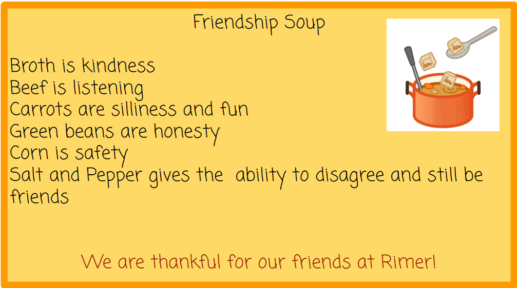 Friendship Soup | News Detail