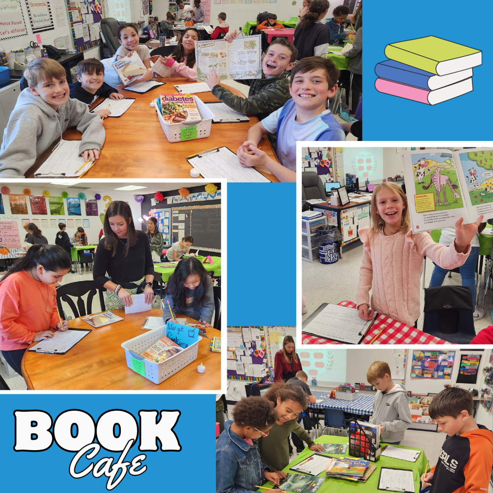 Students “Dine” at Non-Fiction Book Café | News Detail Page
