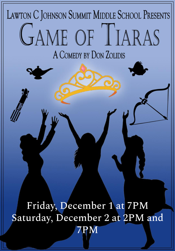 LCJSMS Theater Presents 'Game of Tiaras' as Fall Play | News Details ...
