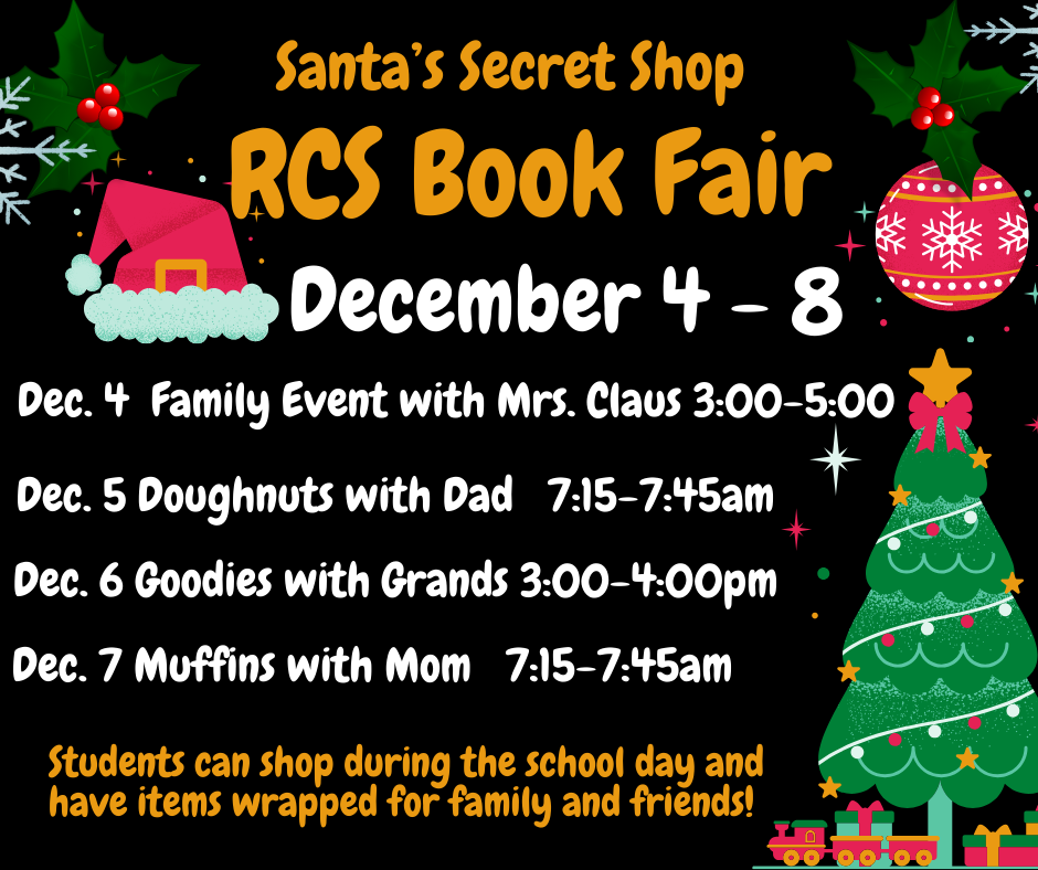 RCS Book Fair Coming Soon! | Details