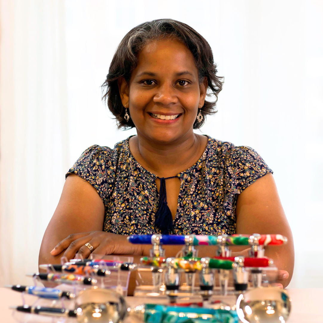 Maritza Maxwell '88, founder of Hatch, an online handmade gifts ...