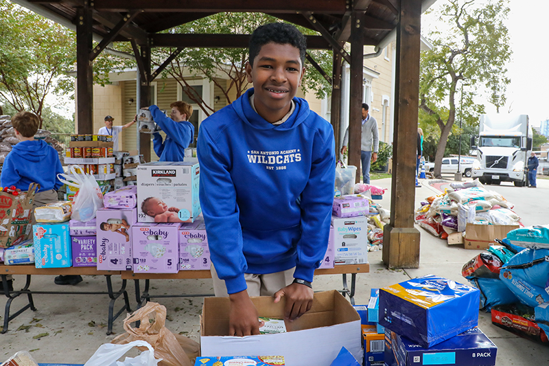 Compassion in Action: Academy Boys Make a Difference with 24,000 Pounds ...
