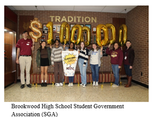 Brookwood High School surpasses $1 million goal for charity and ...