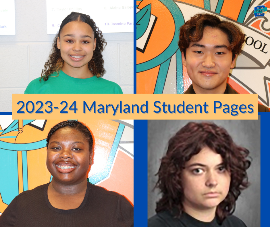 Four CCPS seniors to represent CCPS in 2023-24 Maryland Student Page ...