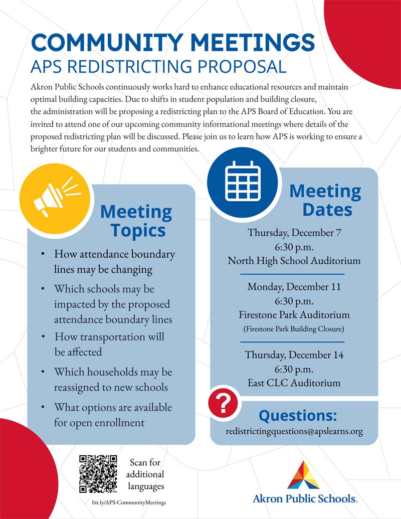 Aps Redistricting Proposal Community Meetings News Detail