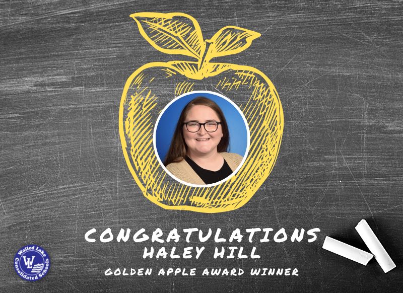 Haley Hill receives Golden Apple Award | Post Page
