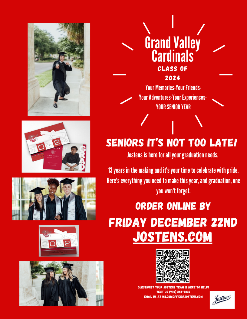 GVHS Seniors- Order Caps & Gowns Now! | News Information