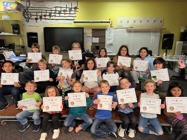 Congratulations Grant Elementary Empathy Award Winners | District News
