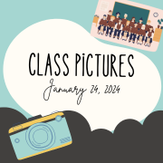 Class Picture Day January 24, 2024 | Details