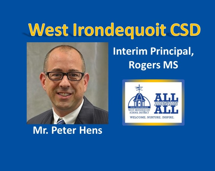Peter Hens appointed Interim Principal at Rogers Middle School ...