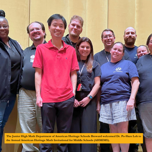 American Heritage Math Invitational for Middle Schools Hosts Dr. Po ...
