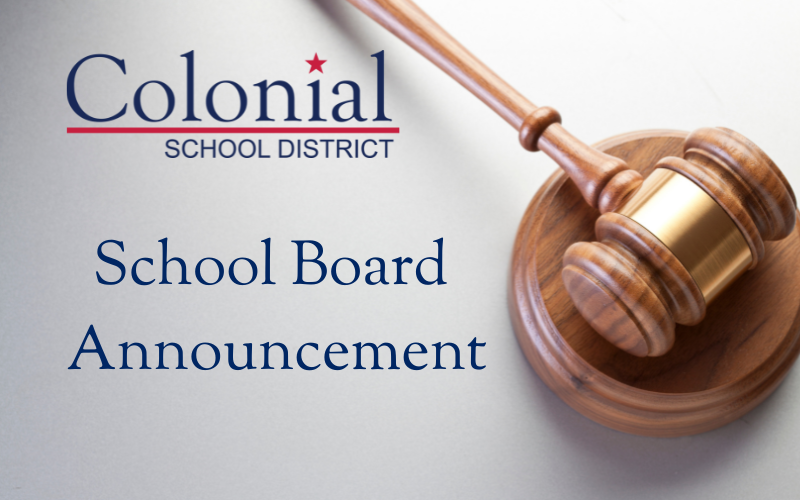 Rasheda Randall appointed to serve for the Colonial School District Board of Directors ...