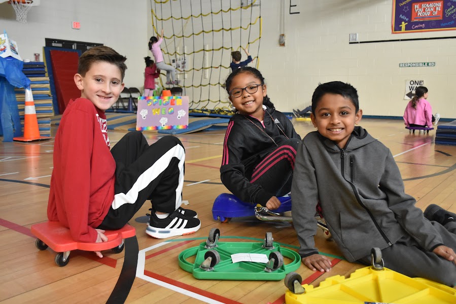 Paumanok Students Have Fun On Scooter Highway During Physical Education ...
