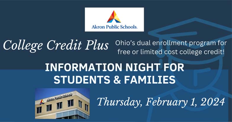 College Credit Plus Information Night | News Detail
