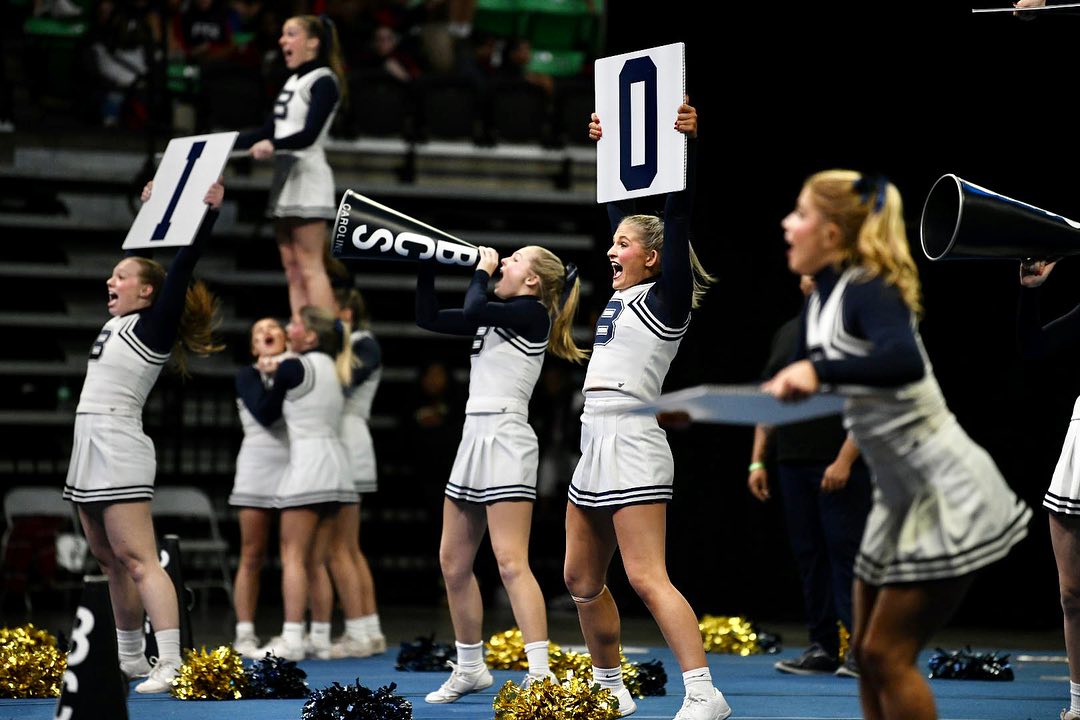 Varsity Cheer Squad ranked 5th in the State in 6A Game Day Cheer | Details