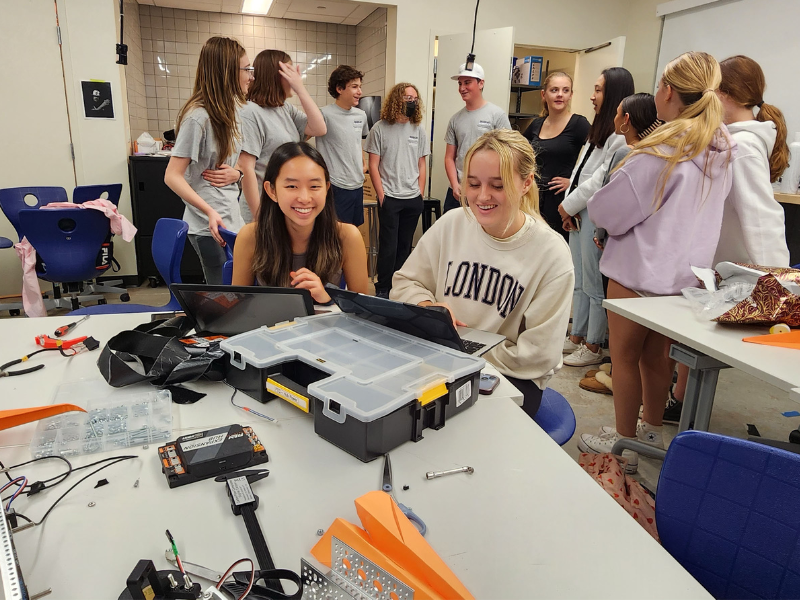 Upper School Robotics Team Competition Between SA and Boca High | Scots ...