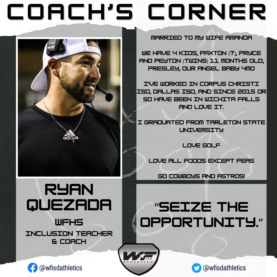 Coach's Corner: Ryan Quezada | New Details