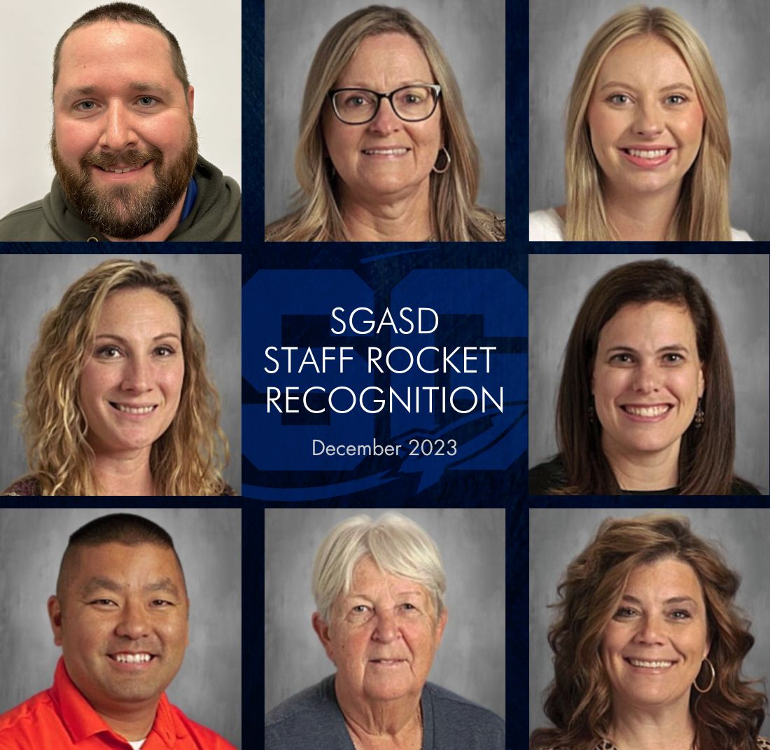 December Rocket Staff Recognition | District News - Spring Grove Area ...