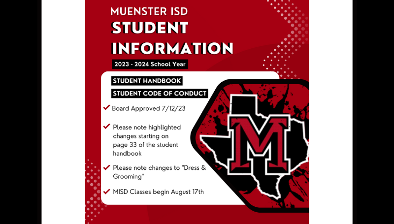 MISD Student Code of Conduct & Student Handbook | Post Details