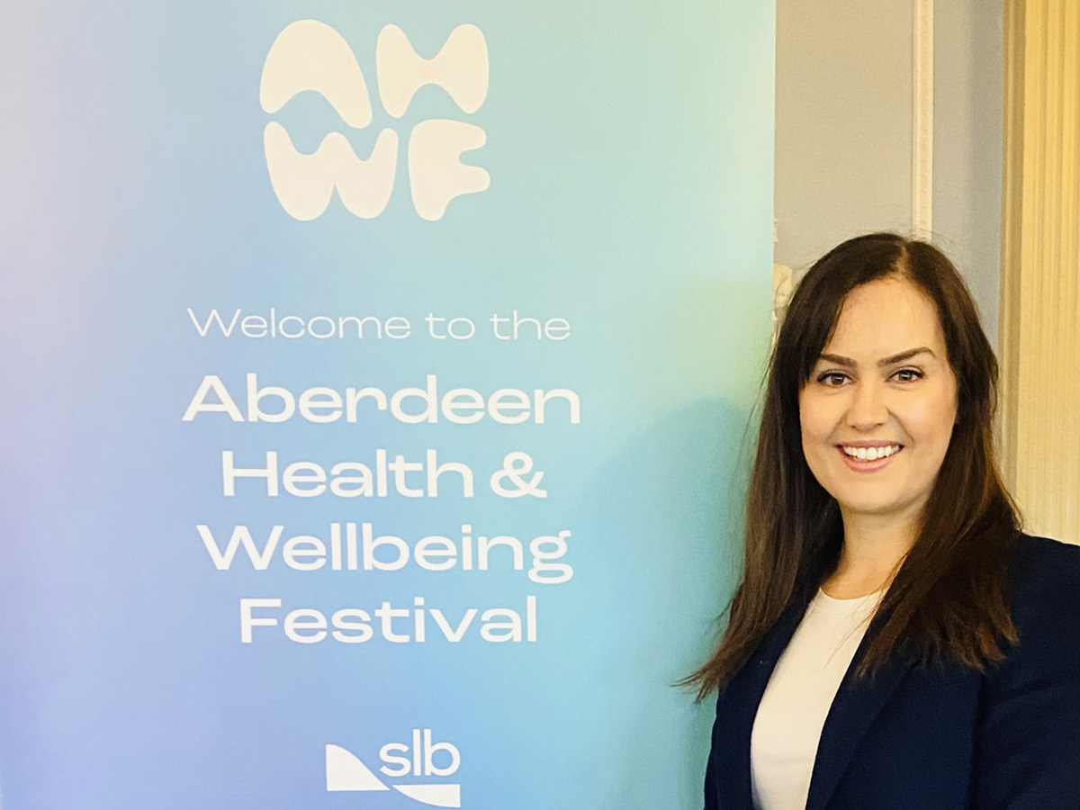 Miss Colquhoun presents at Aberdeen Health and Wellbeing Festival ...
