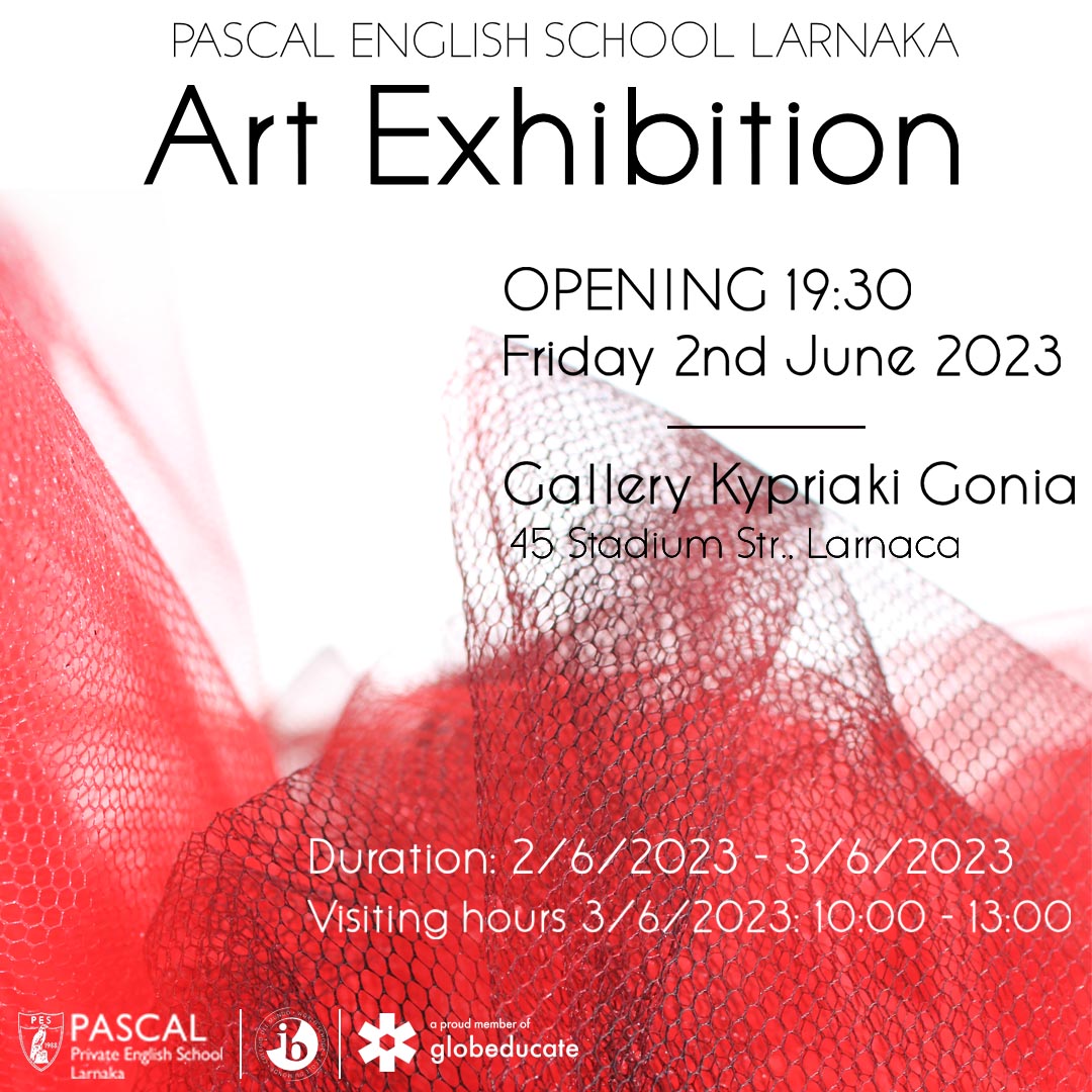 PASCAL English School Larnaka Art Exhibition 2023 | view