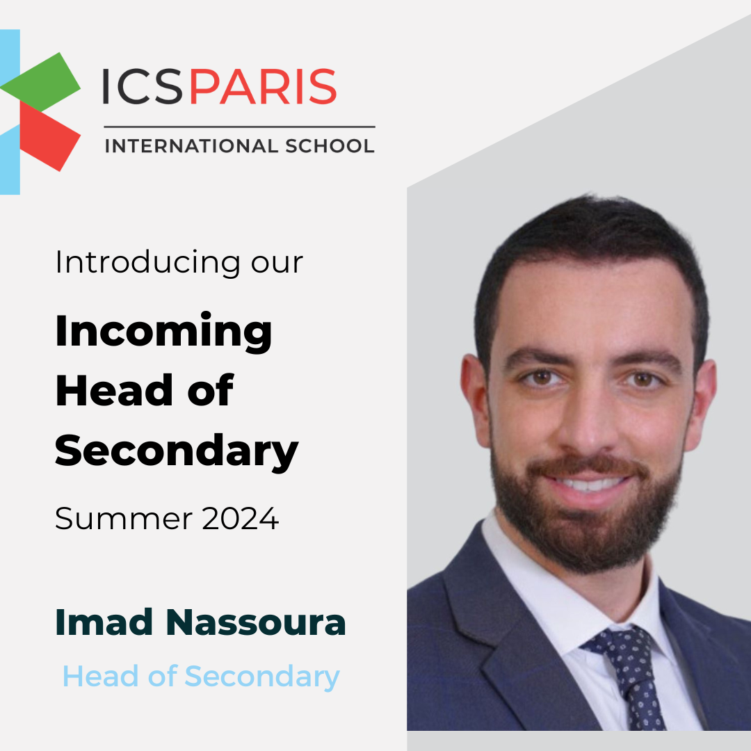 Introducing our Incoming New Head of secondary | News details - ICS ...