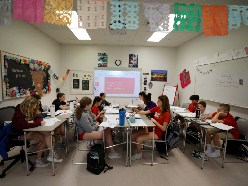 MS Students Learn and Participate in Socratic Seminar Discussions ...