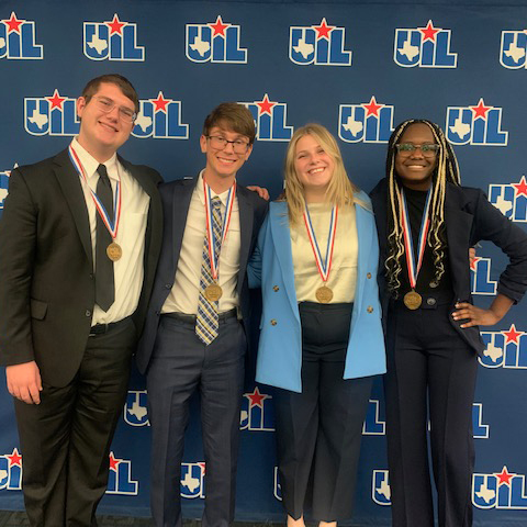 Four JHS students earn UIL State CX Debate medals | Joshua ISD News Details