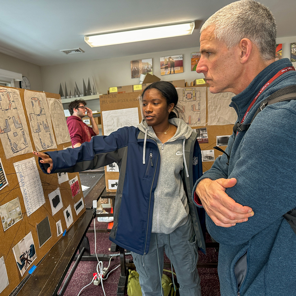 Architecture and Design Students Share Ideas for Upper School Office ...