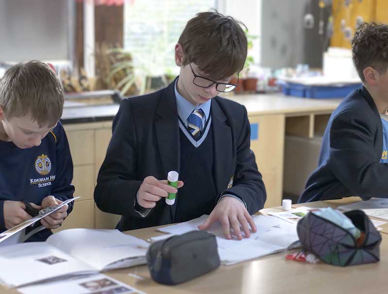 Mark Making in 2nd Form Art | Post