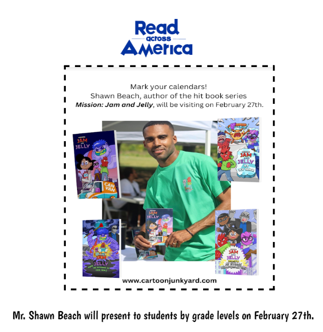 2/27 ~ Author Visit for Black History Month! | Details