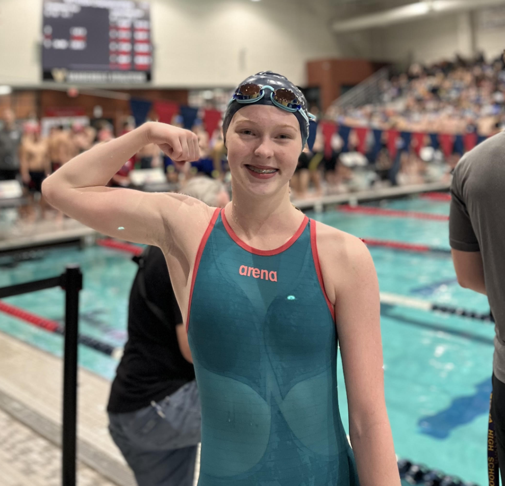 Sophomore Sarah Russell Leonard is making waves with a new State Cut in ...