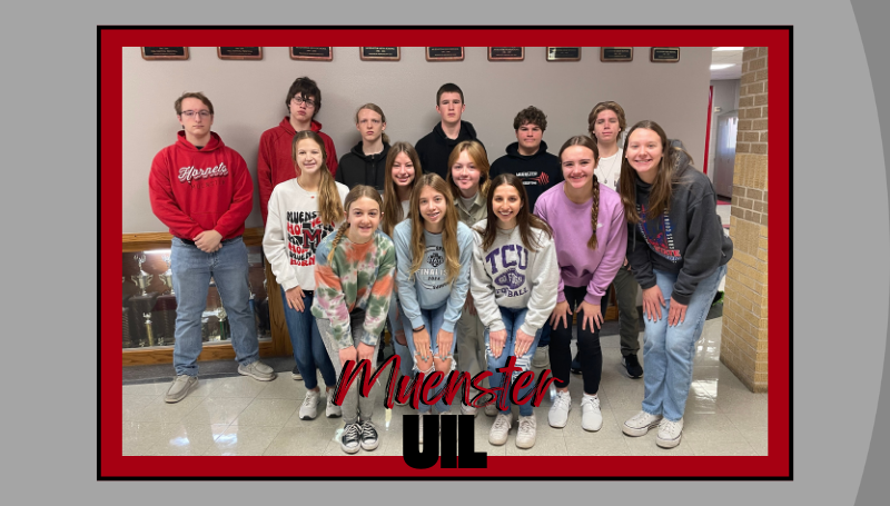 Congratulations to Muenster UIL | Post Details