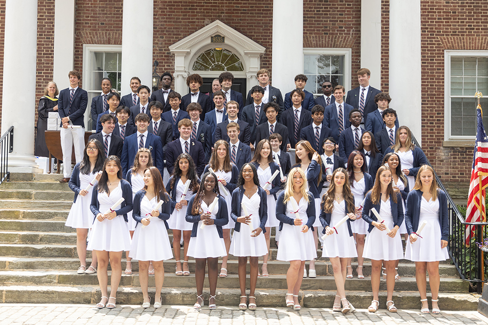 Graduates in the SJS Class of 2023 Celebrate on the Senior Steps | News ...