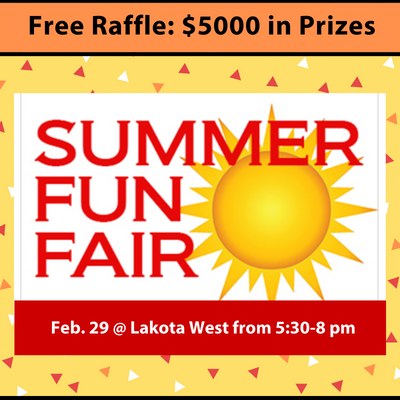 Summer Fun Fair Set for Feb. 29: Free Raffle with over $5000 in Prizes ...