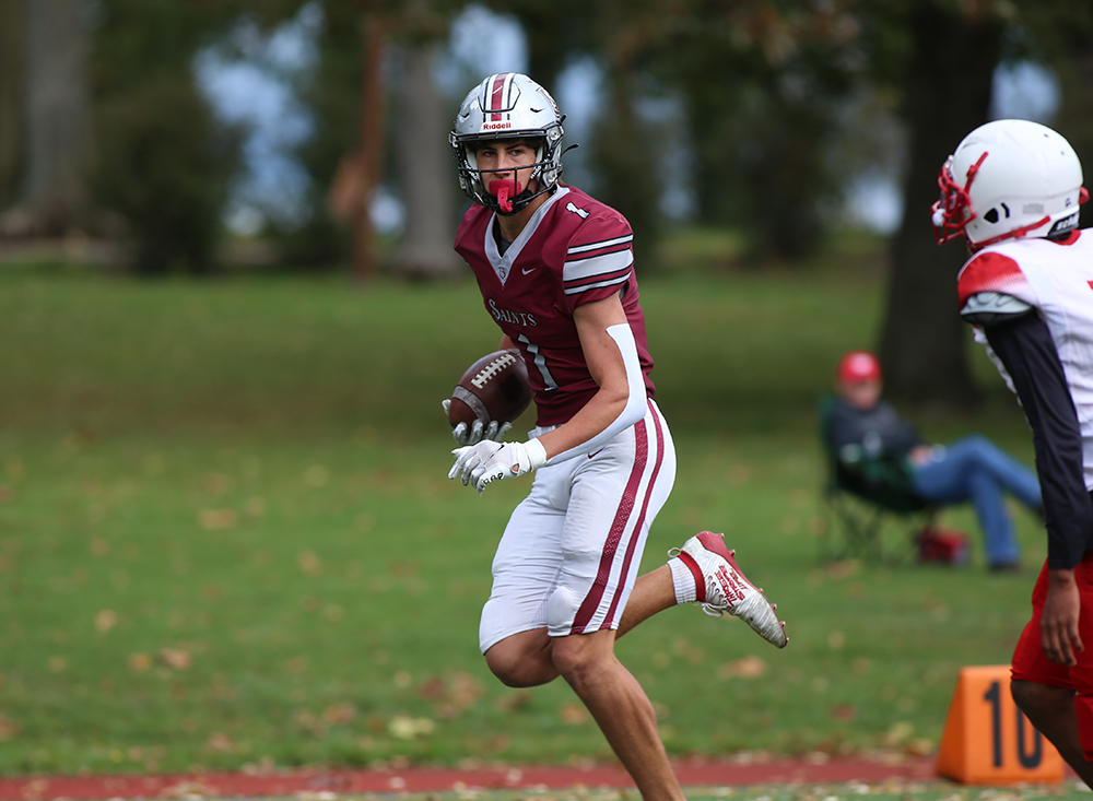 Trevor Owens '24 Named Defensive Player of the Year as 16 Saints Earn ...
