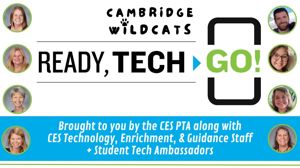 Ready, Tech, Go! - March 20, 2024 | Details - Cambridge Elementary School