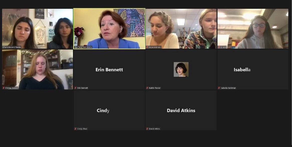 Passion and Policy: Senator Toni Atkins Speaks with Democracy Matters ...