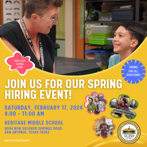 ECISD Spring Hiring Event is Saturday, Feb. 17 | Default Post Page