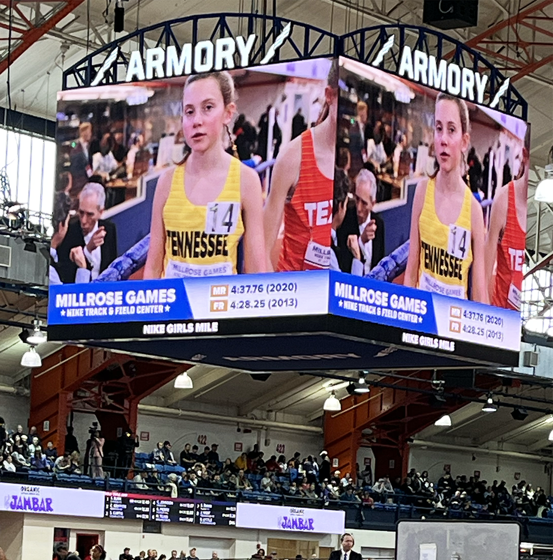 Cheeseman 4th at Millrose Games with personal indoor best | Athletic ...